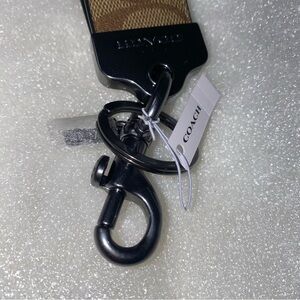 Coach | Accessories | Coach Loop Key Fob In Signature Canvas New | Poshmark